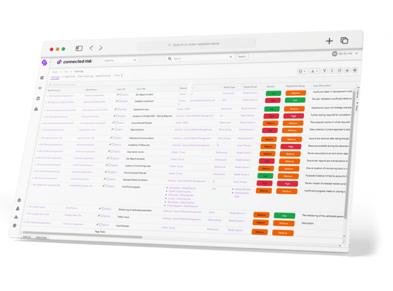 Model Risk Management on Connected Risk™ | The industry's leading model ...