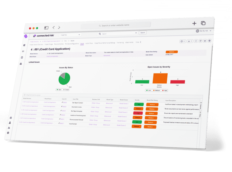 Model Risk Management on Connected Risk™ | The industry's leading model ...