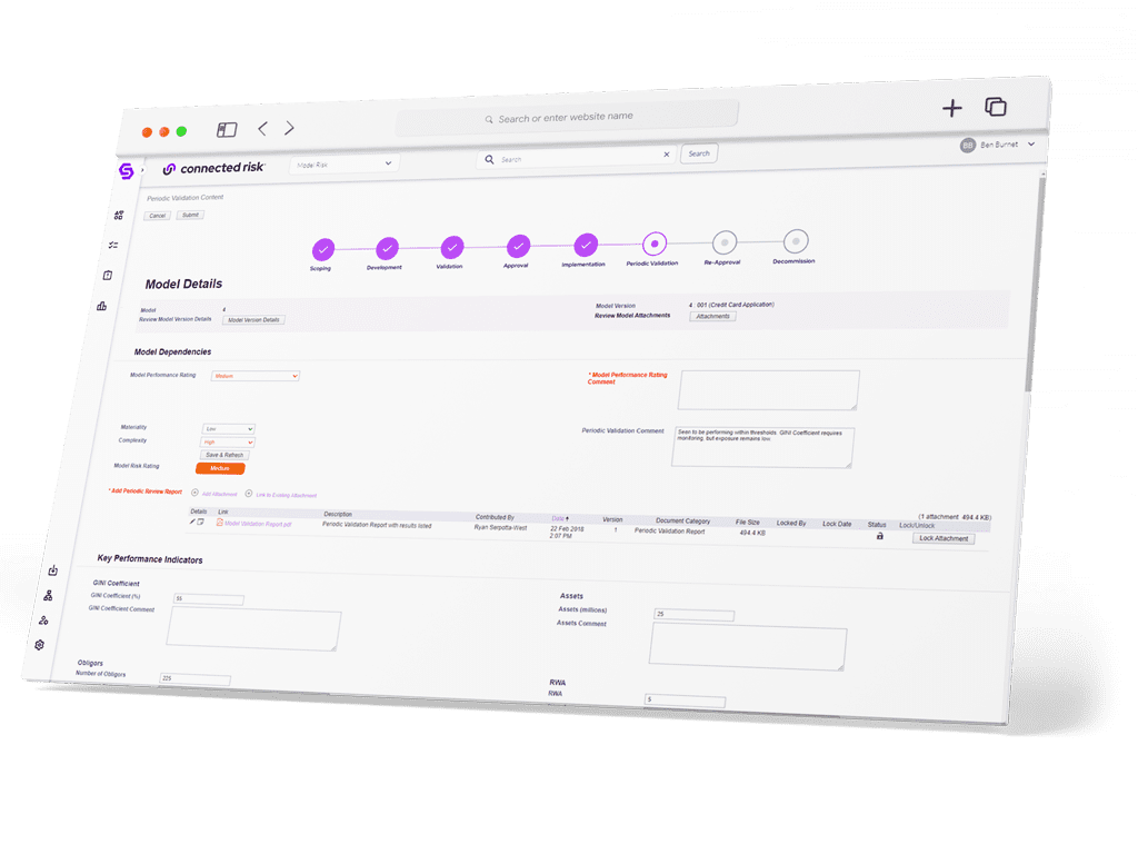 Model Risk Management on Connected Risk™ | The industry's leading model ...