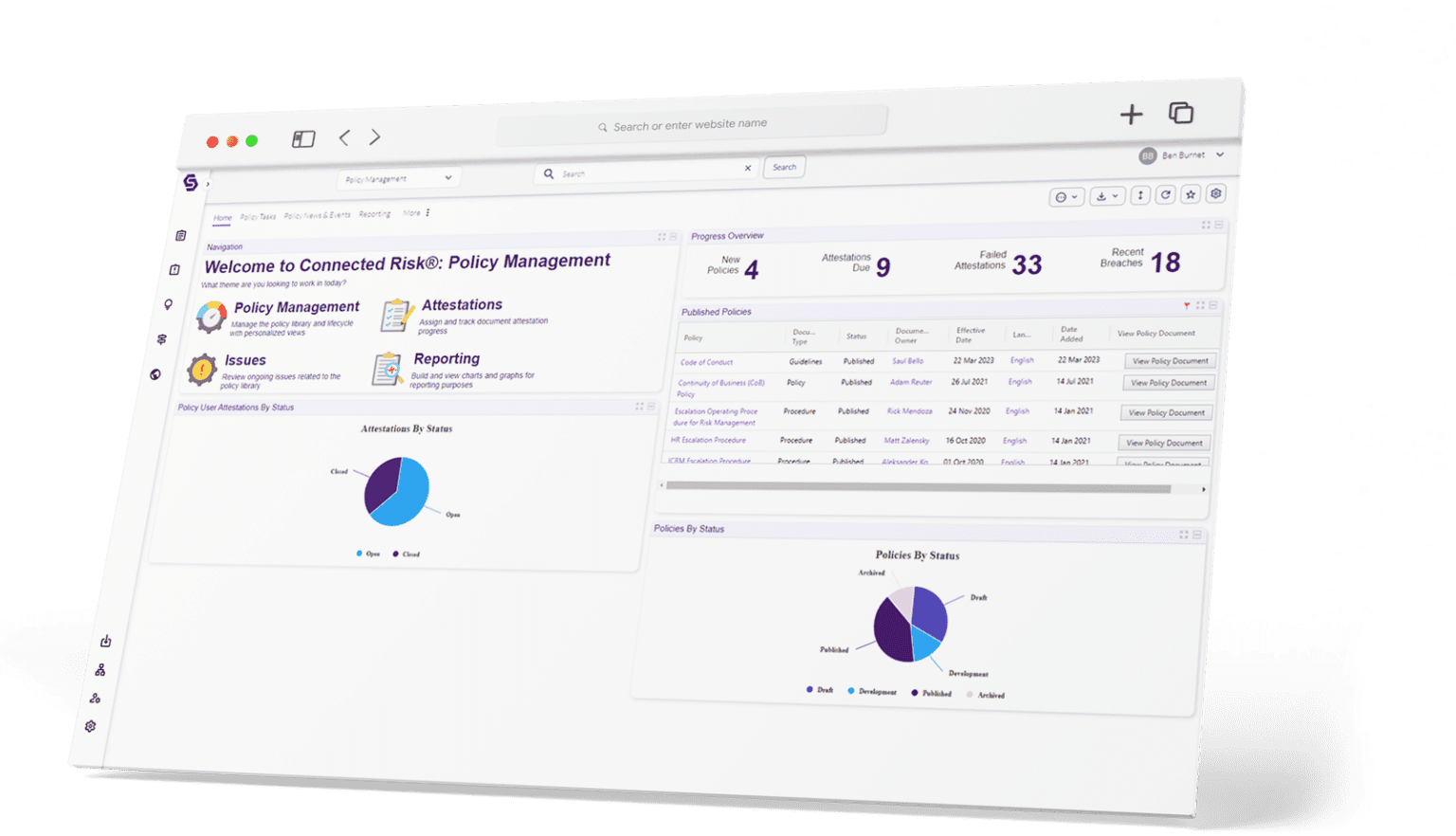 Connected Risk™ GRC Platform | The only holistic GRC platform that ...