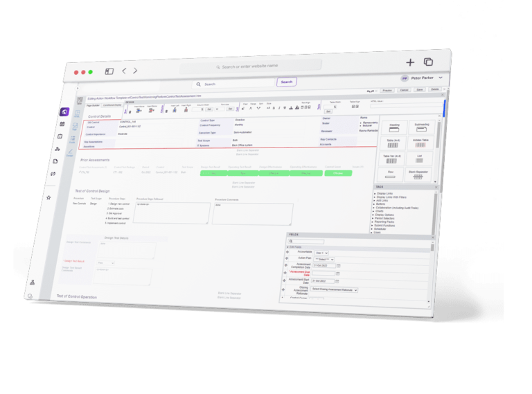 Connected Risk Low-Code Platform | Overview